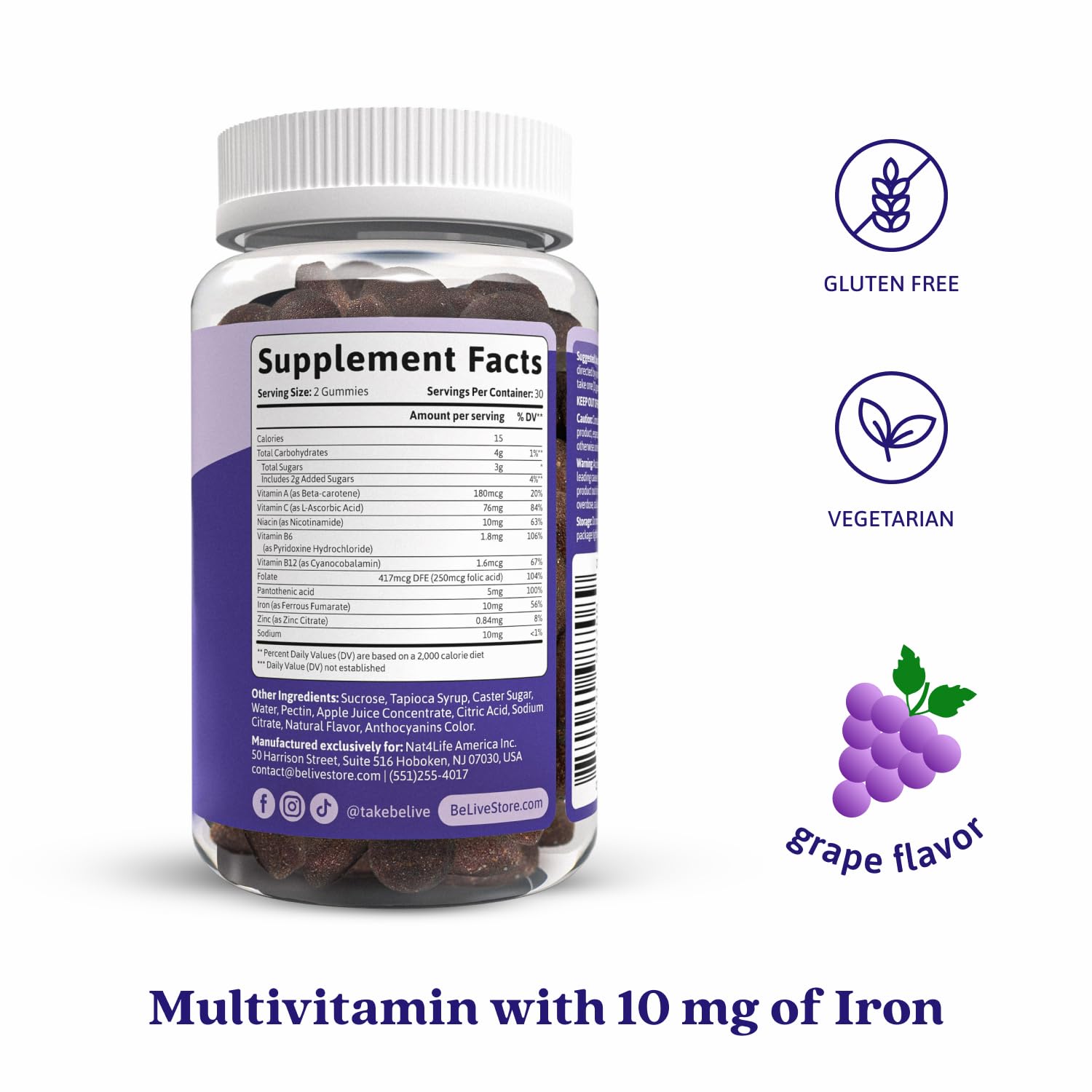 120 count iron supplement benefits