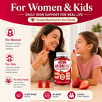120 count iron supplement gummies