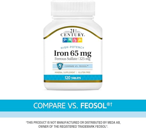 120 count iron supplement value pack