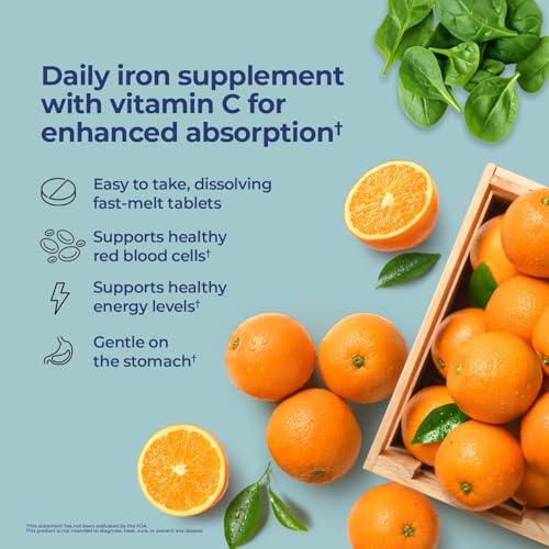 120 count iron vitamin tablets
