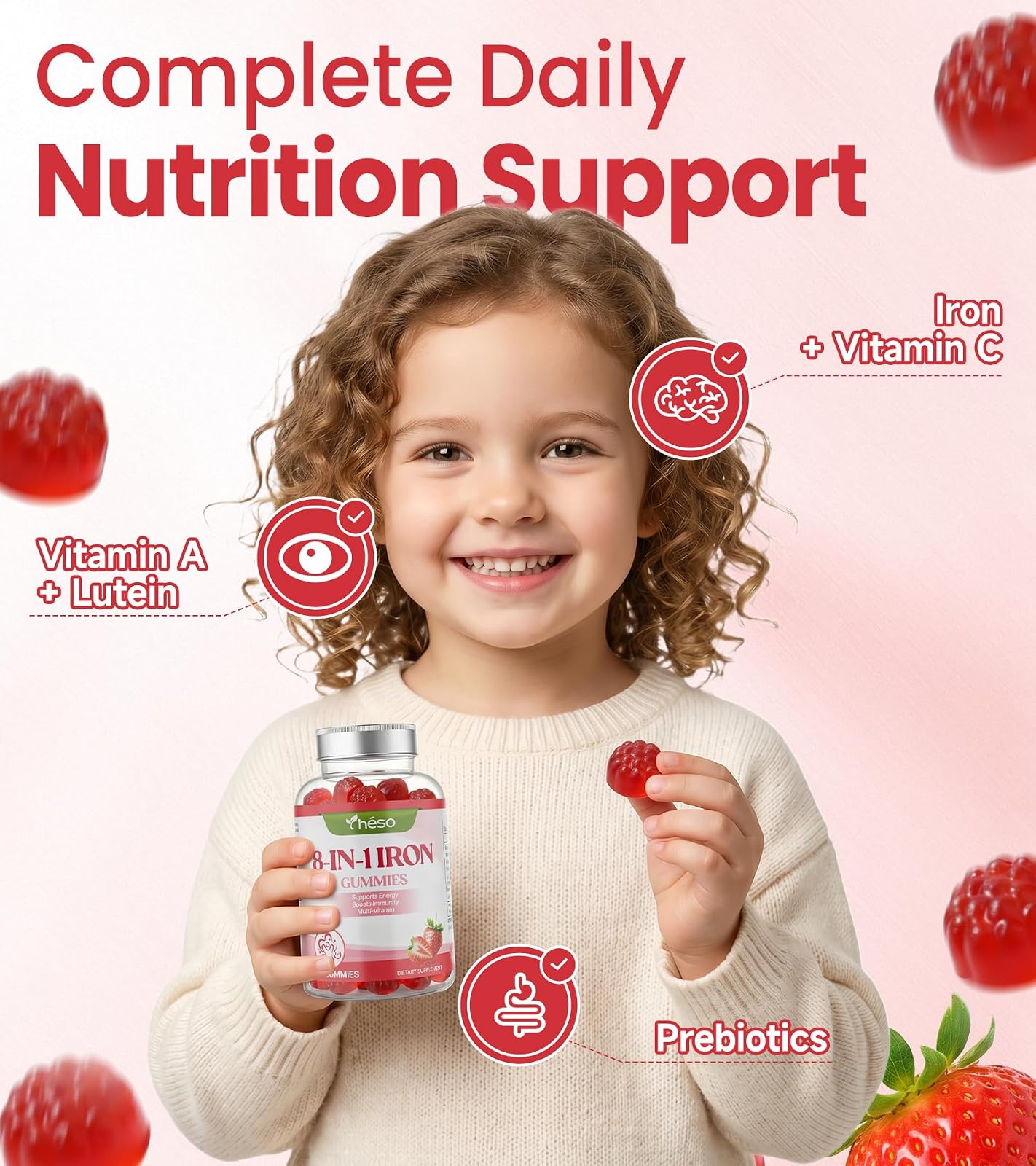 120 count kids iron gummies