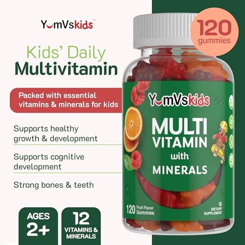 120 count kids multivitamin bottle