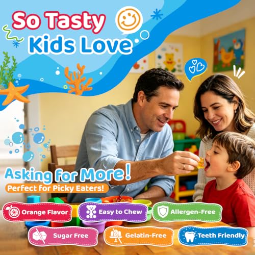 120 count kids omega 3 gummies