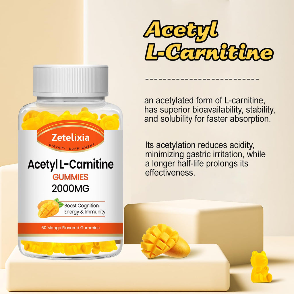120 count l-carnitine gummy supplement
