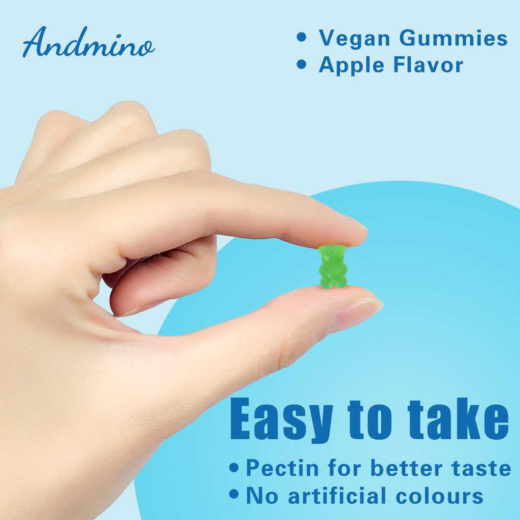 120 count L-Leucine gummies for daily use