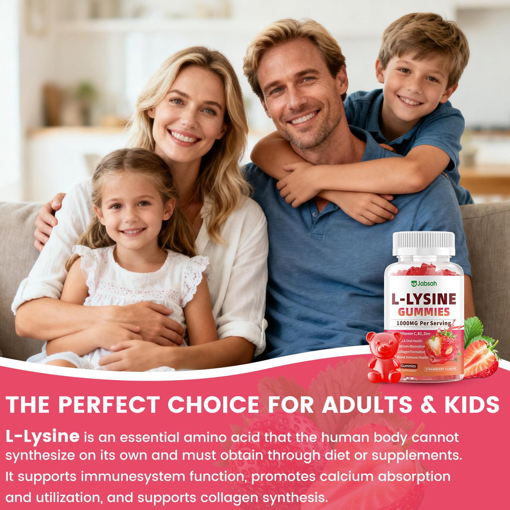 120 count l-lysine for daily health