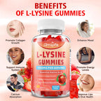 120 count l-lysine gummy vitamins