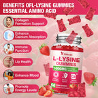 120 count l-lysine supplement