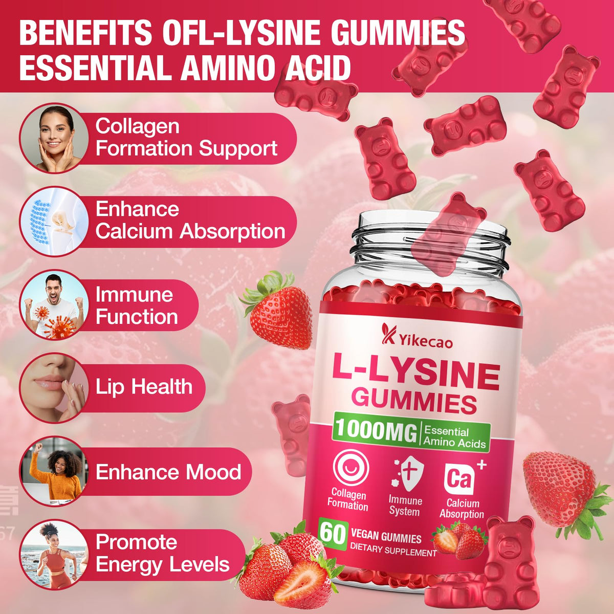 120 count l-lysine supplement