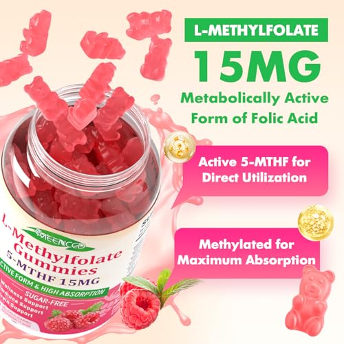 120 count L-Methylfolate for optimal wellness