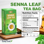 120 count LeafLea Senna tea bags