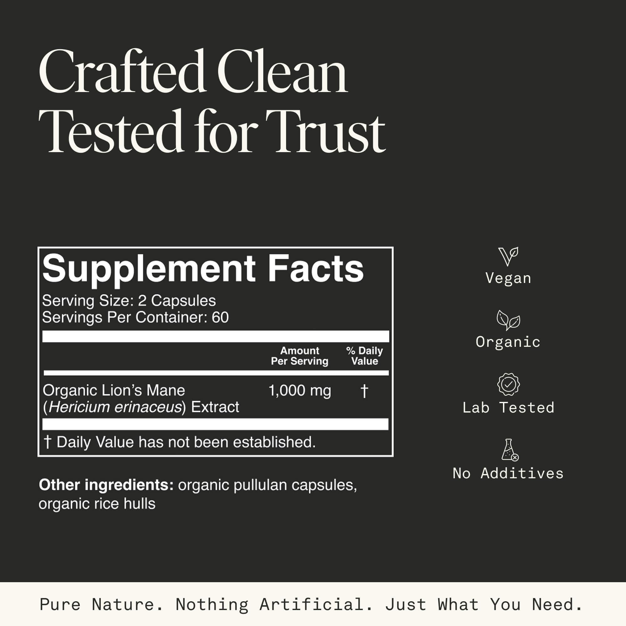 120 count lion's mane capsules