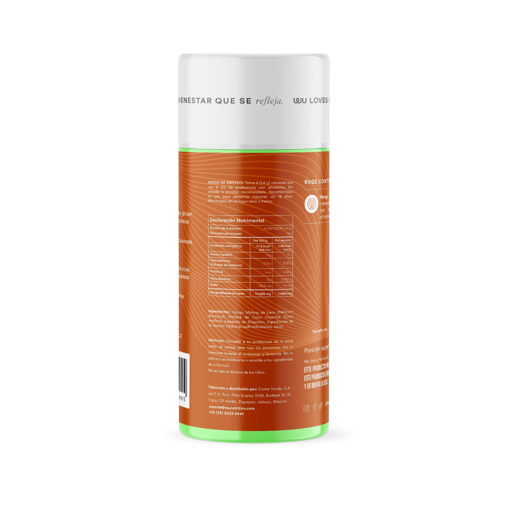 120 count Lion's Mane mushroom supplement