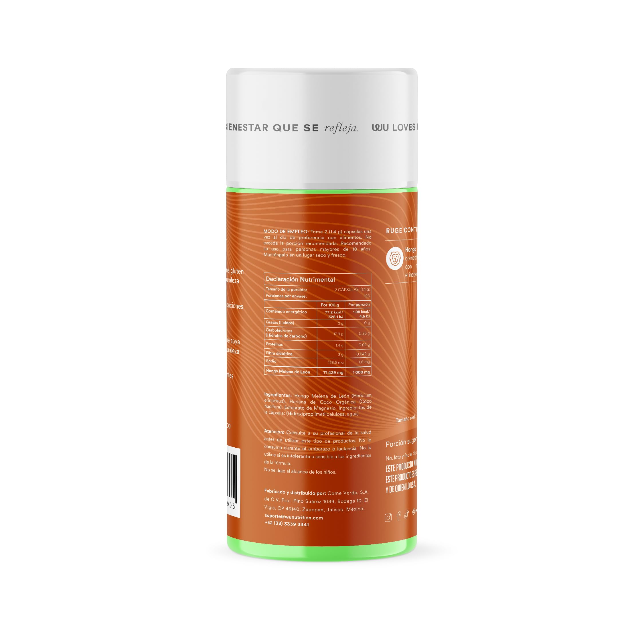 120 count Lion's Mane mushroom supplement