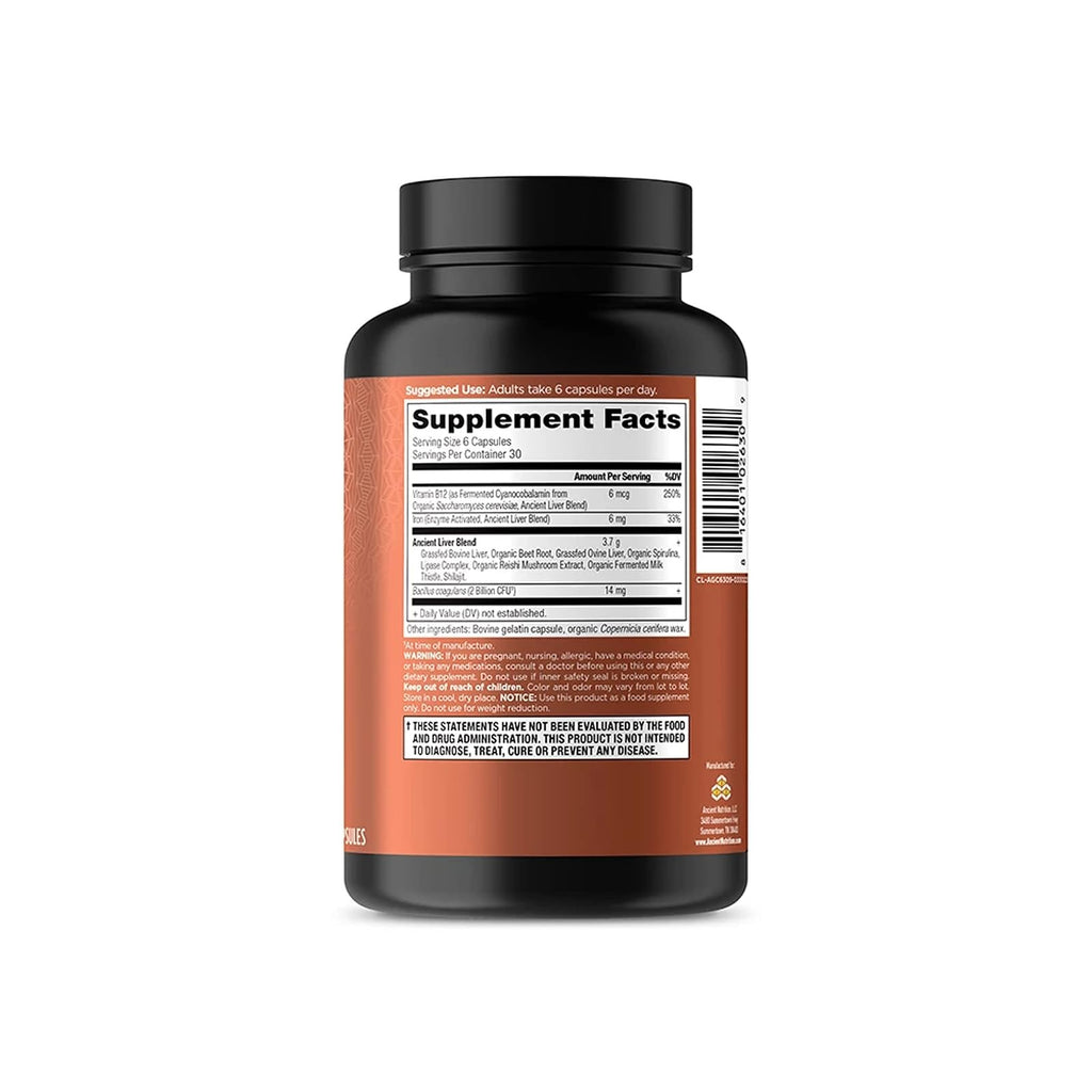 120 count liver supplement tablets