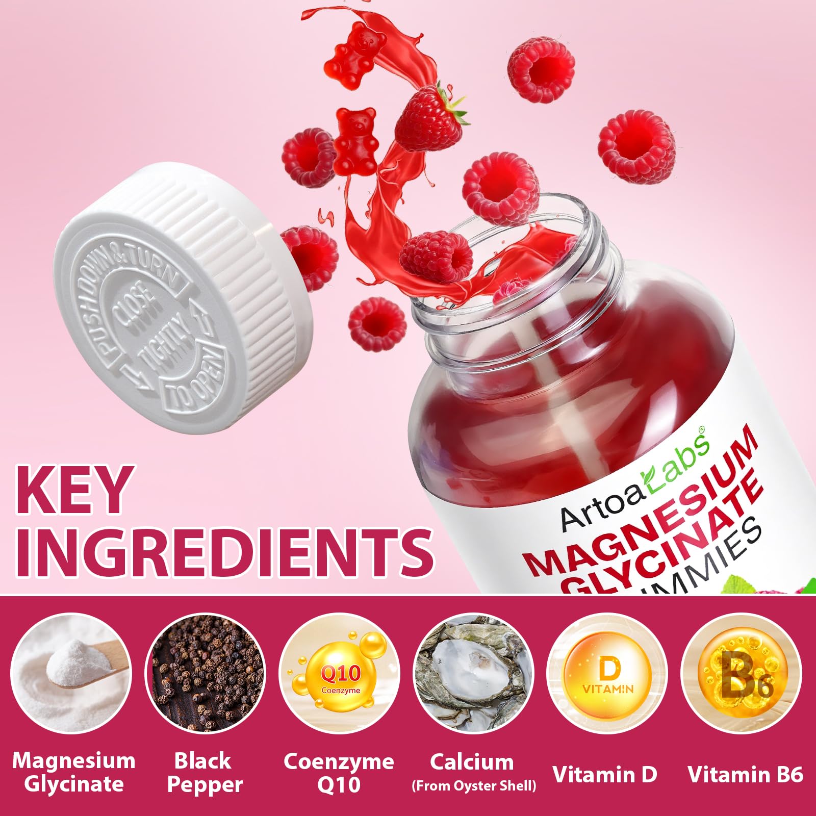 120 count magnesium bisglycinate supplement