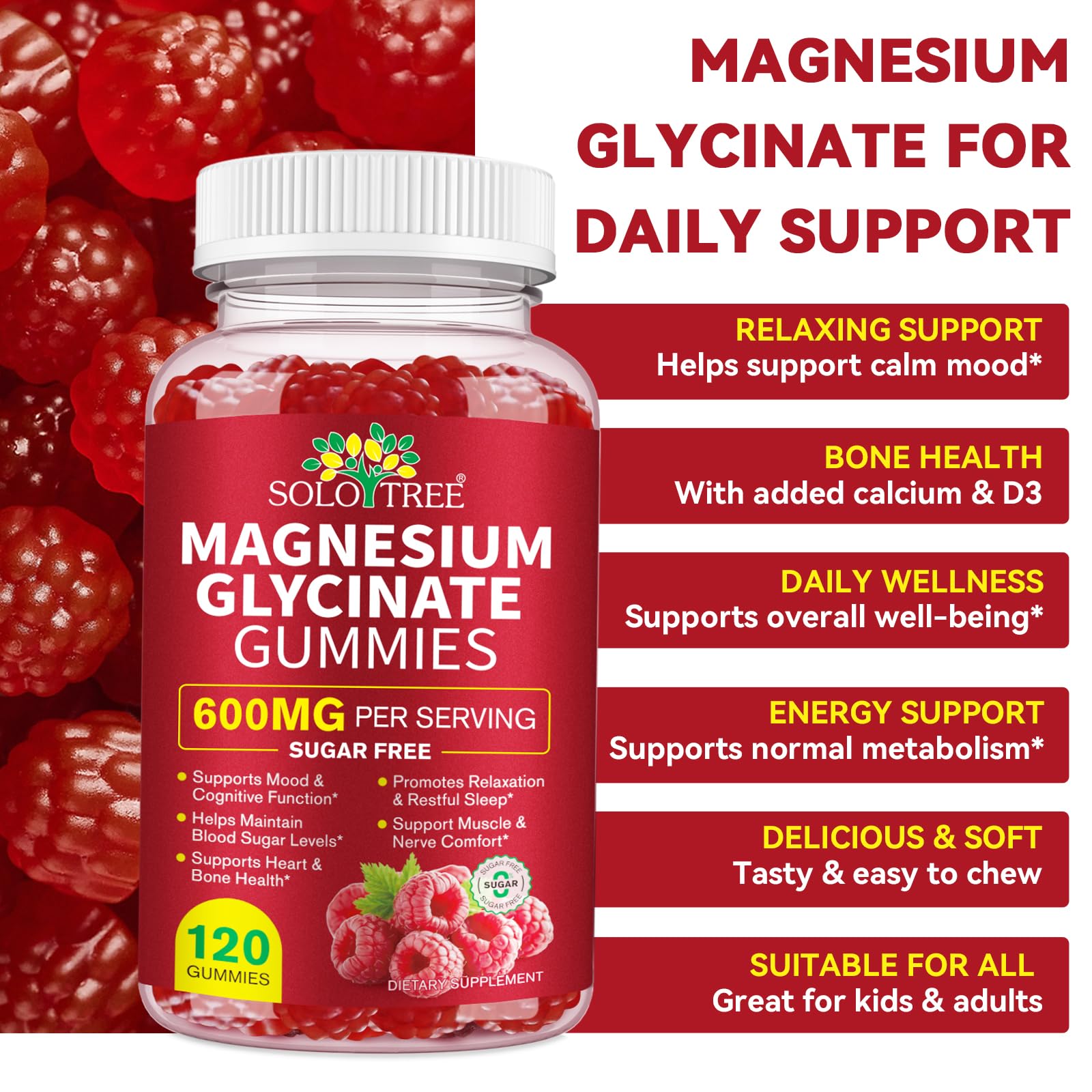 120 count magnesium for better sleep