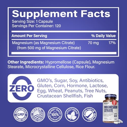 120 count magnesium for relaxation