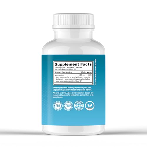 120 count magnesium glycinate capsules