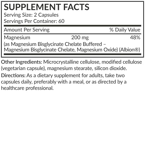 120 count magnesium glycinate capsules