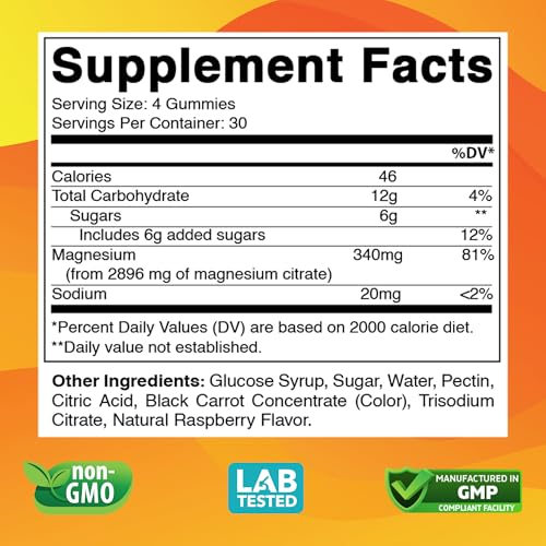 120 count magnesium gummies for convenience
