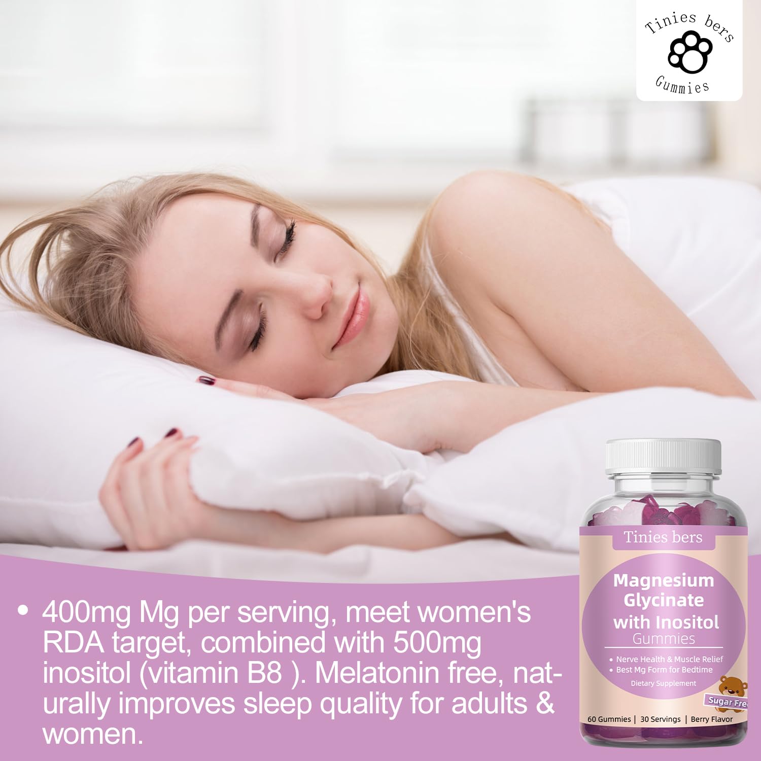 120 count magnesium gummies for daily use