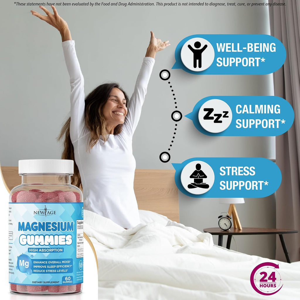 120 count magnesium gummies for daily use