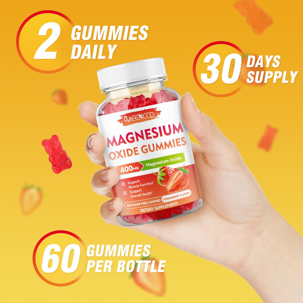 120 count magnesium gummies for daily use