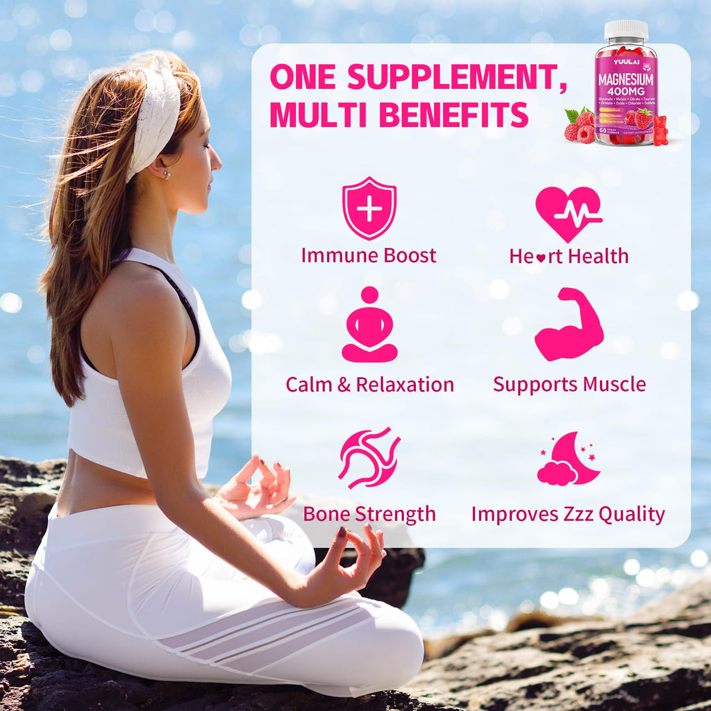 120 count magnesium gummies for daily wellness