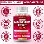 120 count magnesium gummies for energy