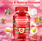 120 count magnesium gummies for muscle support