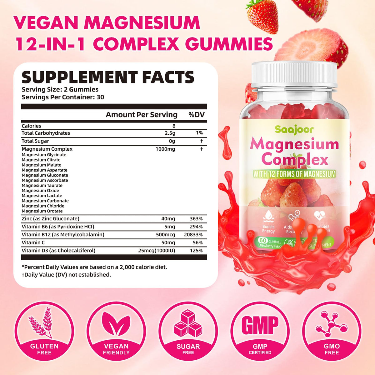 120 count magnesium gummies for relaxation