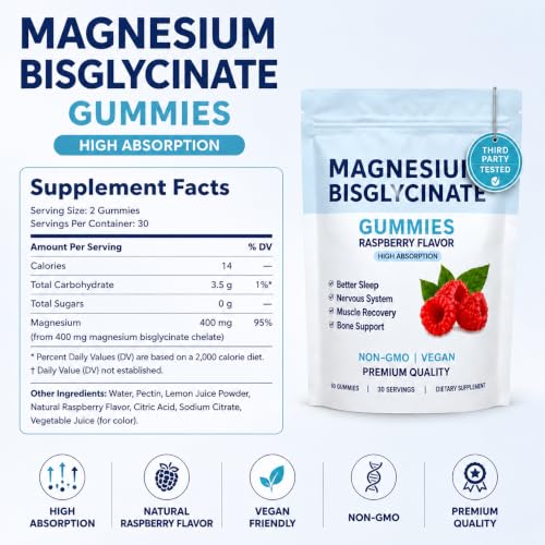 120 count magnesium gummies for sleep