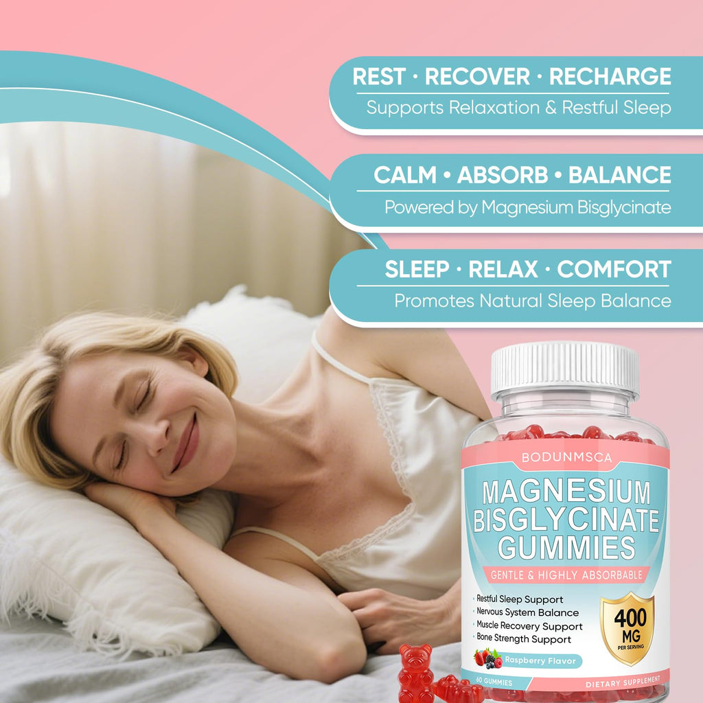 120 count magnesium gummies for stress relief