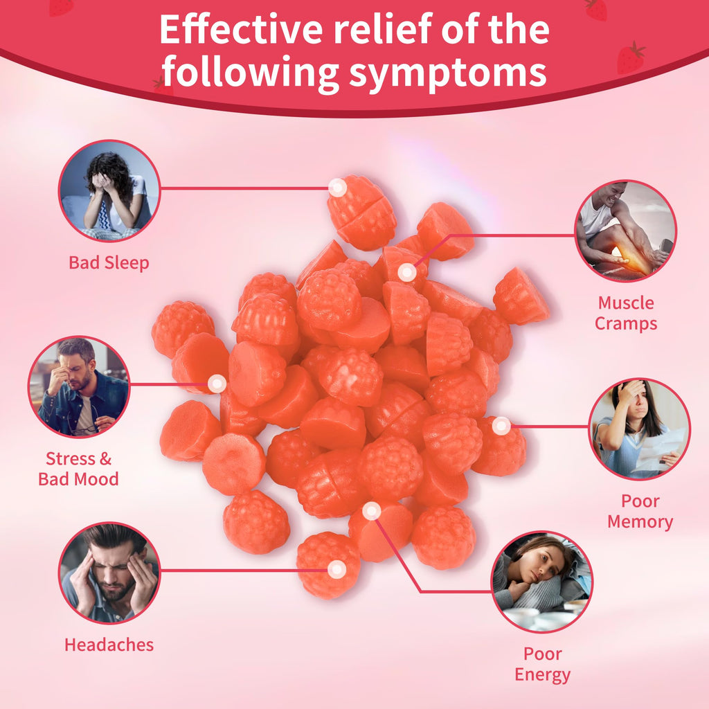 120 count magnesium gummies pack