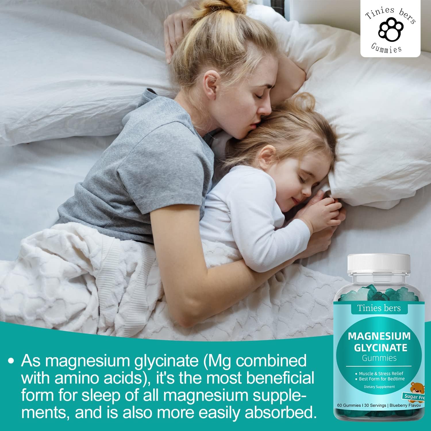 120 count magnesium gummies