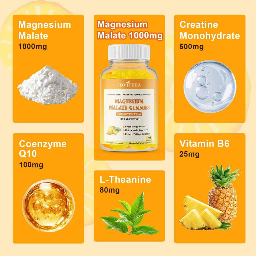 120 count magnesium malate for daily use