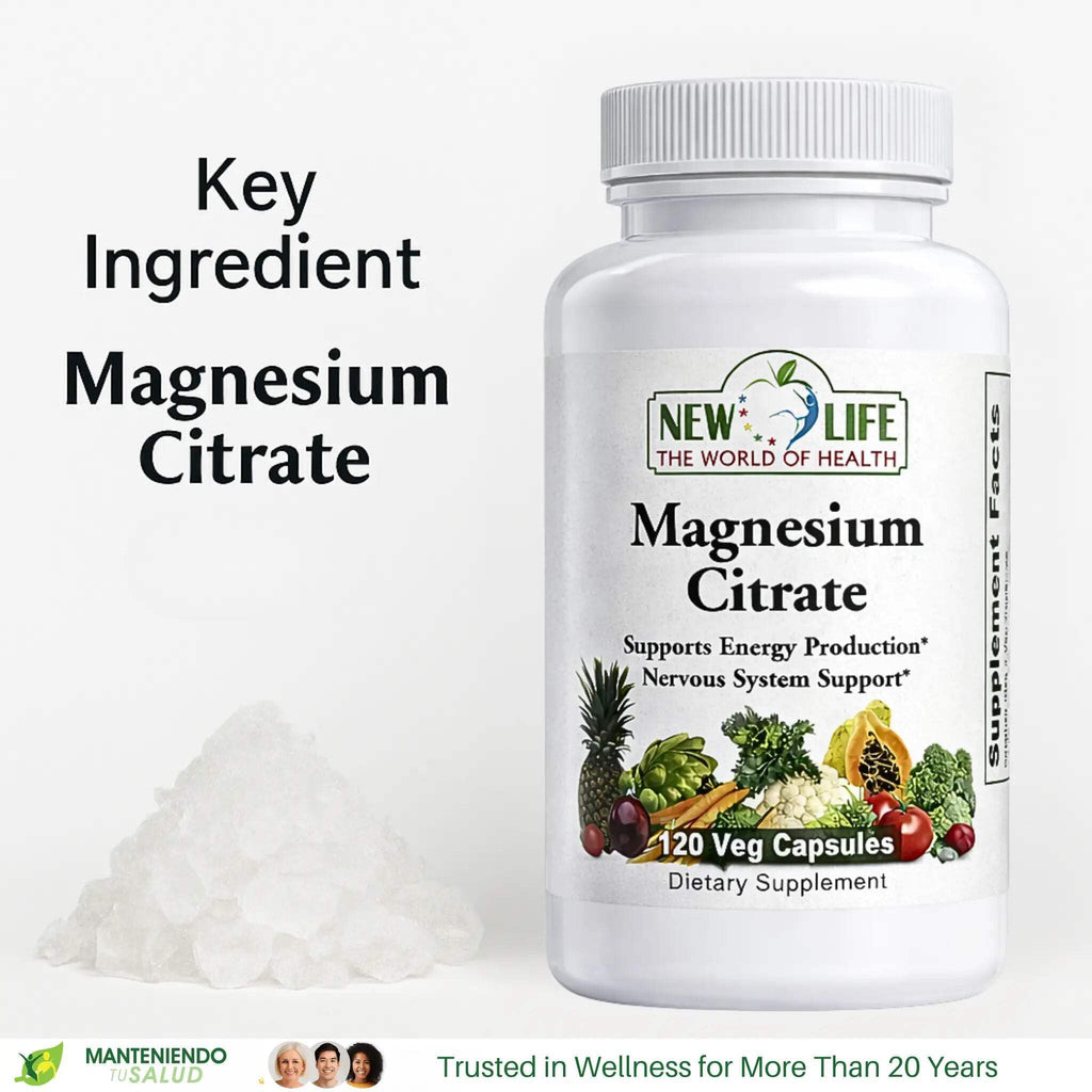 120 count magnesium supplement bottle