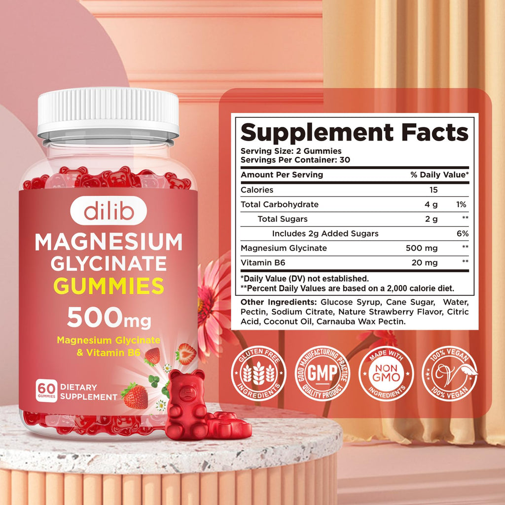 120 count magnesium wellness gummies