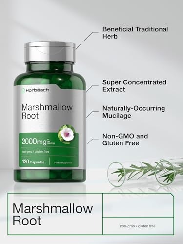 120 count marshmallow root capsules