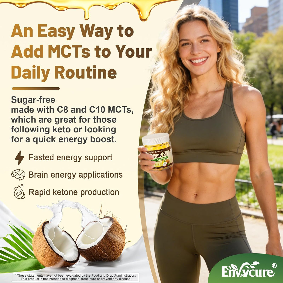 120 count MCT oil gummy vitamins