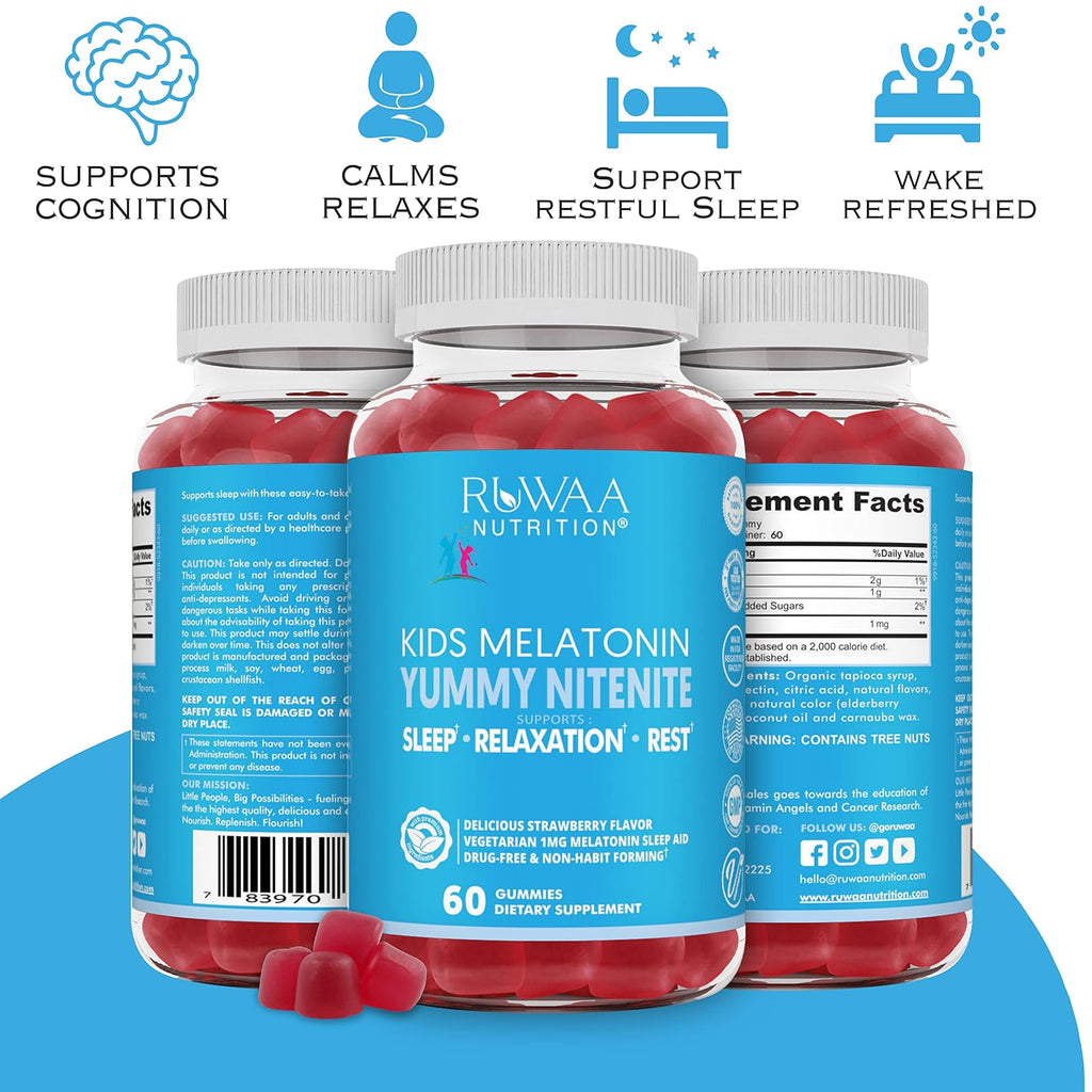 120 count melatonin gummies for better rest