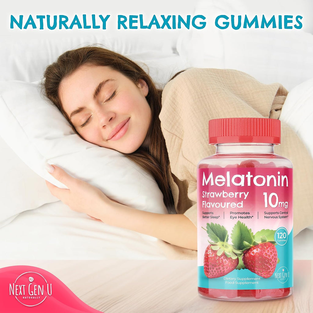 120 count melatonin gummy bottle