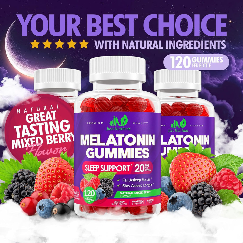 120 count melatonin sleep support