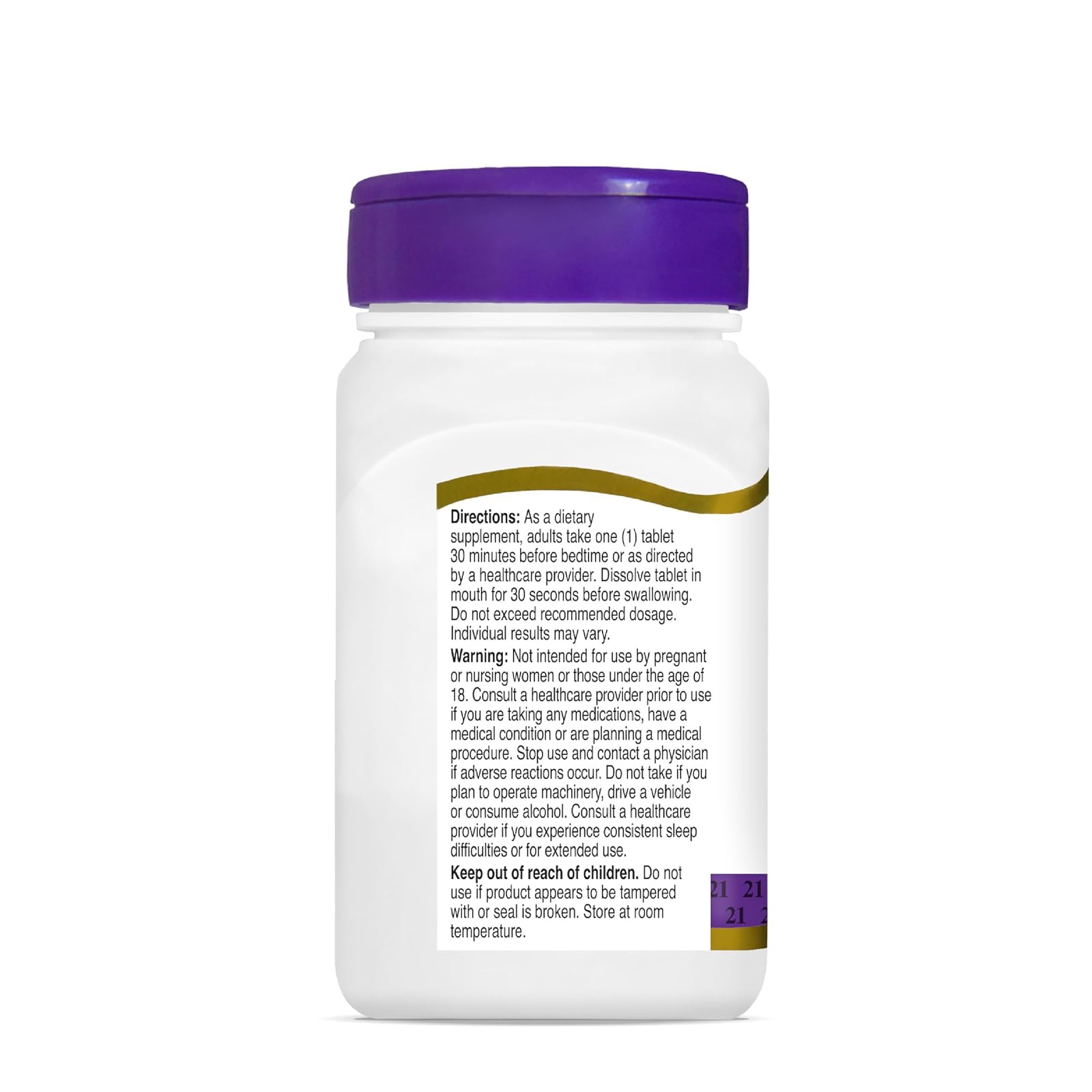 120 count melatonin tablets