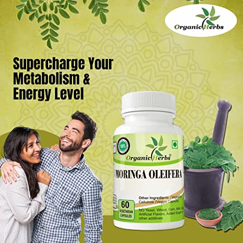 120 count moringa capsules for wellness