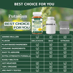 120 count mullein gummies for daily use