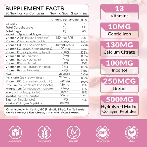 120 count multivitamin gummy vitamins