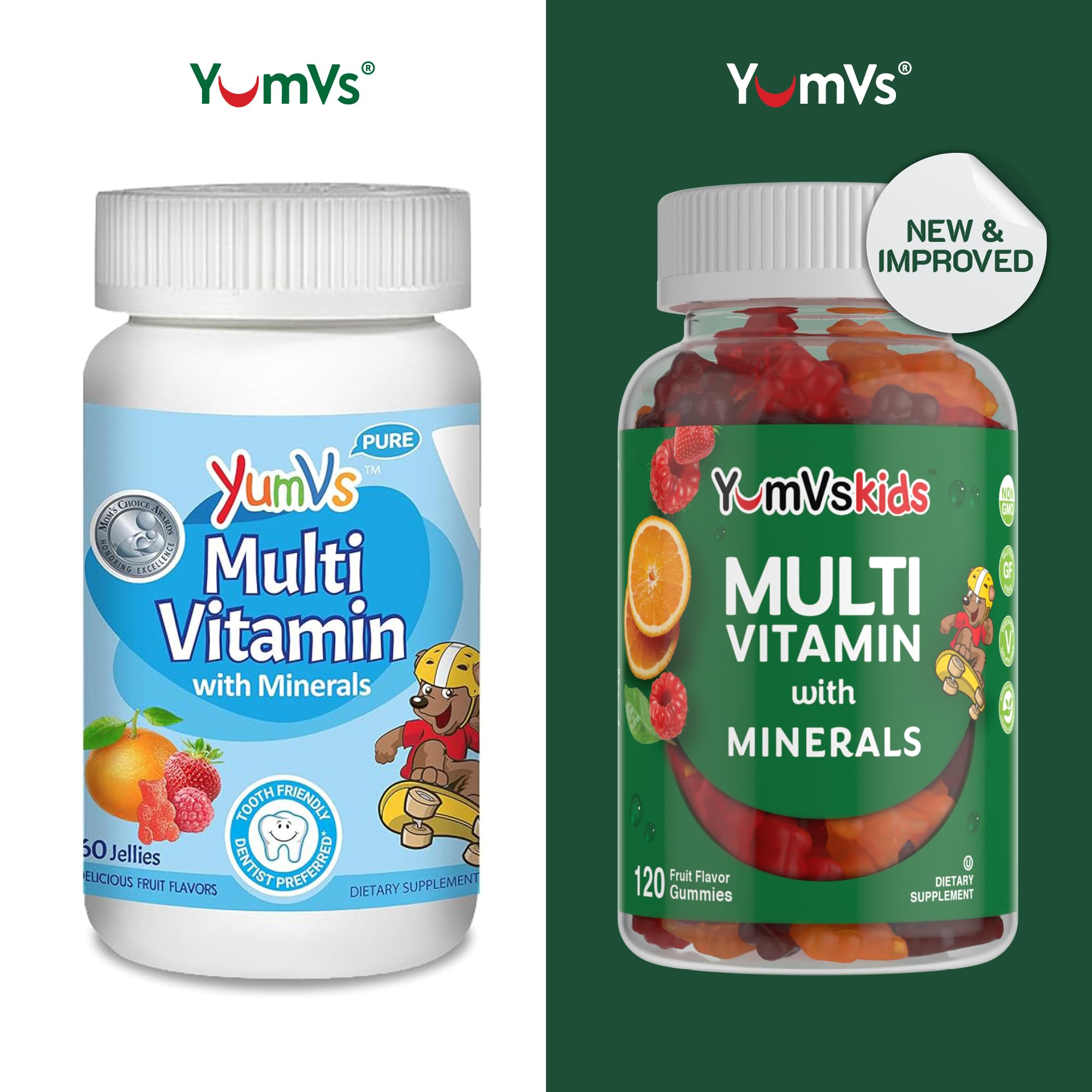 120 count multivitamins for growing children