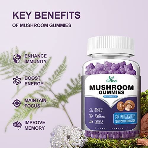120 count mushroom supplement for vitality